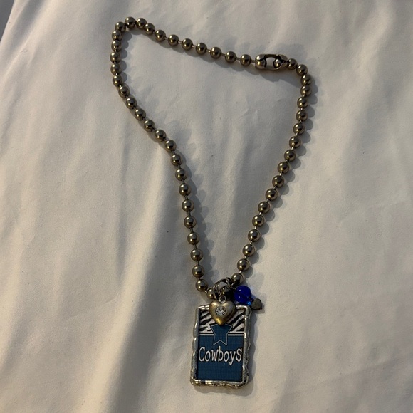 Dallas Cowboys Authentic | Jewelry | Cowboys Pendant Necklace With ...